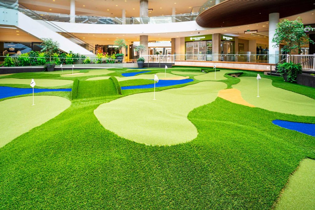 Artificial Grass Mini Golf Construction in South Carolina | SYNLawn